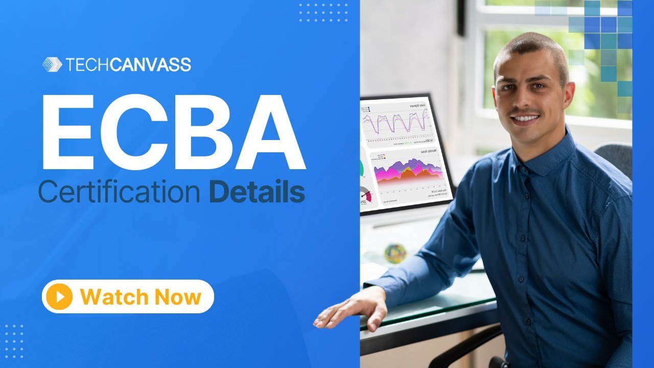 ECBA Certification | ECBA Certification Details | Techcanvass - YouTube