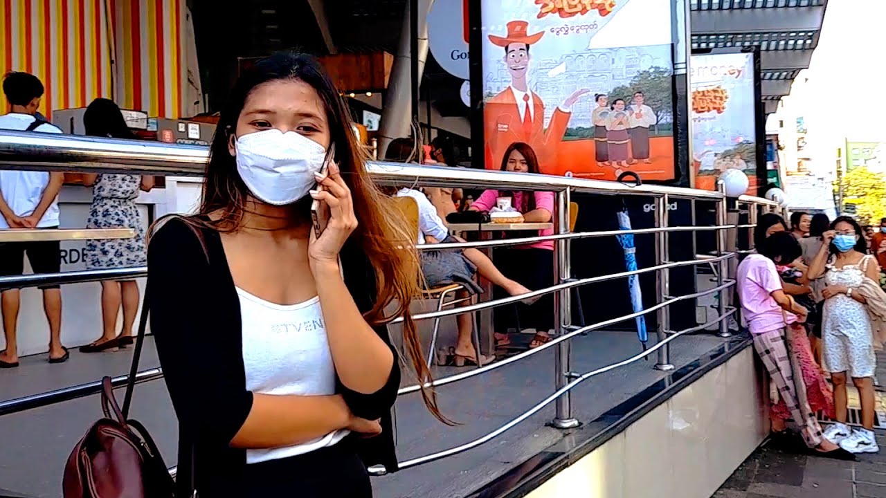 Hello Yangon Myanmar 4k walk tour - YouTube