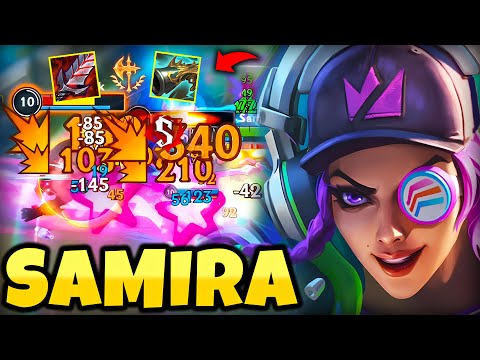 KARTOPU EFEKTİ SUİKASTÇİ ADC SAMIRA BEST BUILD Wild Rift Samira