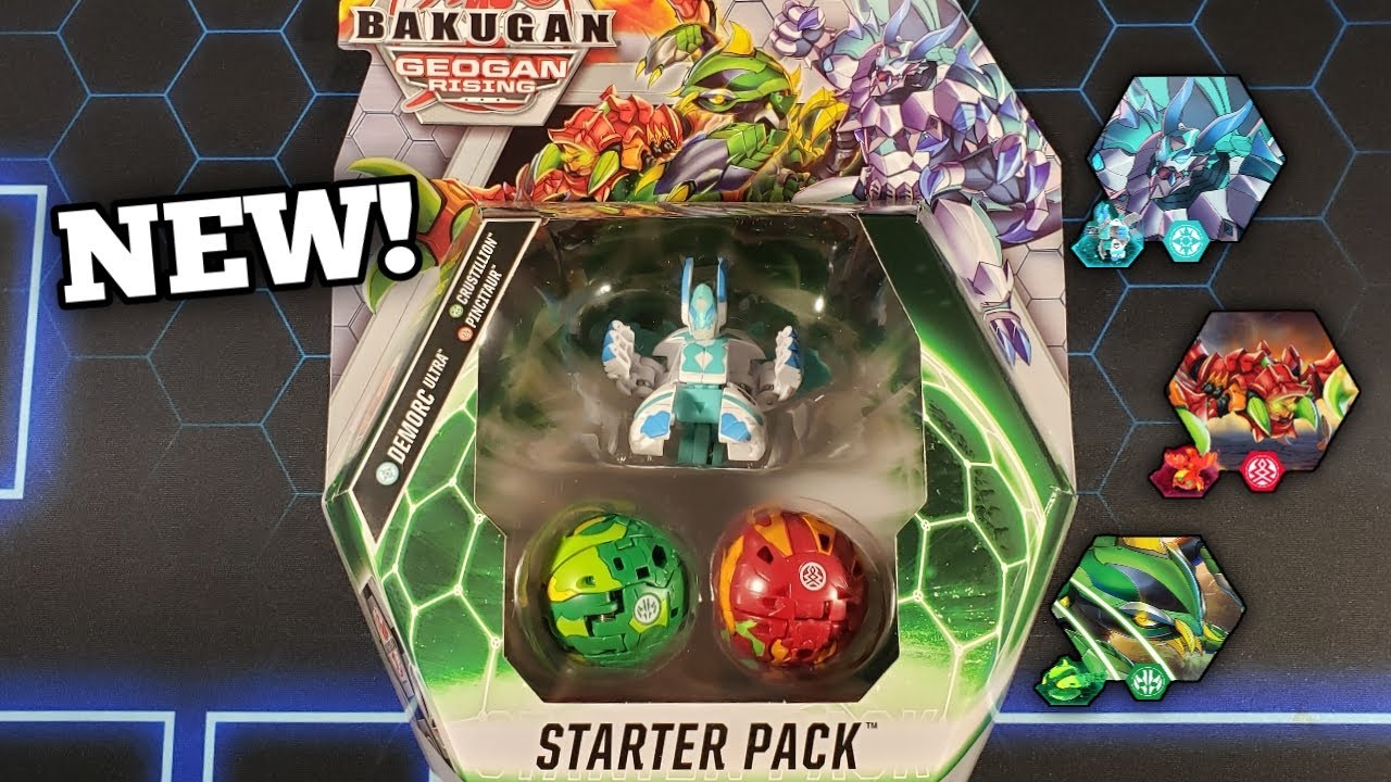 Bakugan Haos Demorc Ultra Starter Pack Opening!! (Geogan Rising) - YouTube