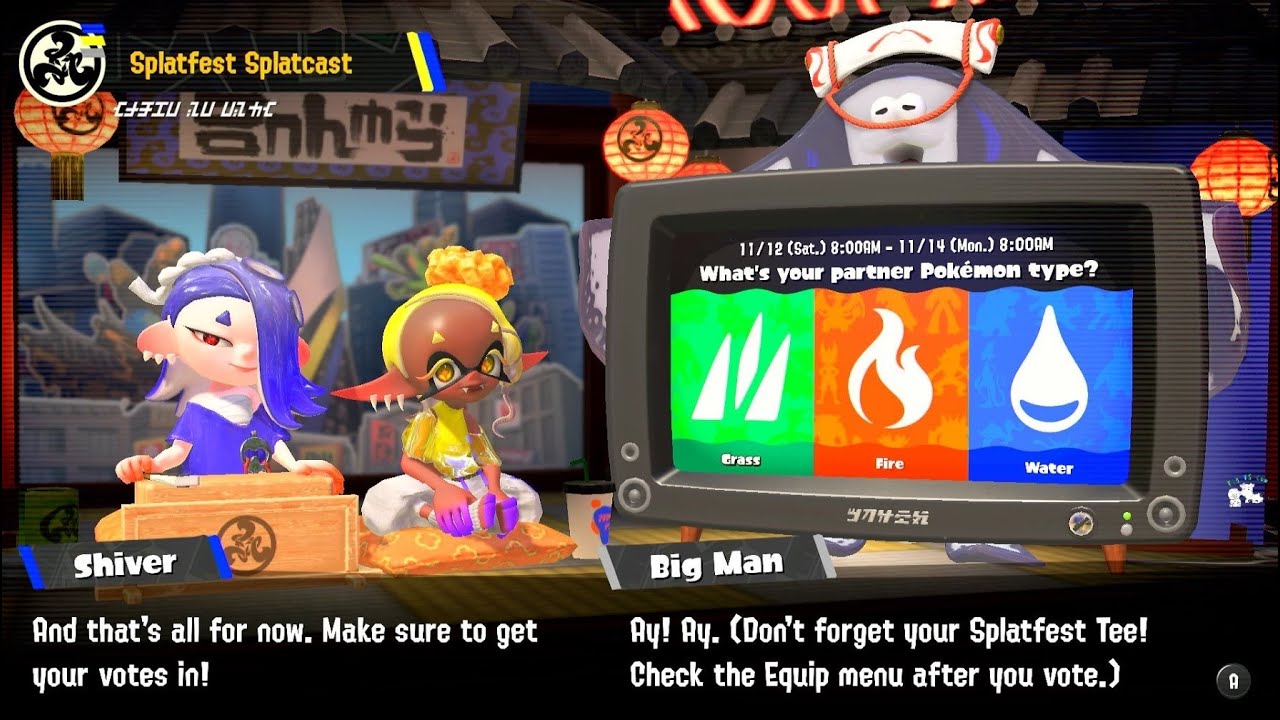 Splatoon 3 - splatfest - grass/fire/water #1 (no commentary) Nov12 ...