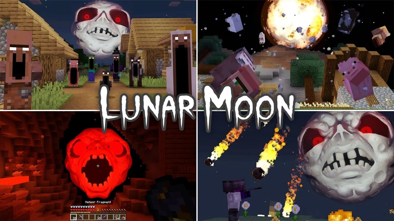 Lunar Moon Add-on in Minecraft Bedrock || 1.21.80+ - YouTube