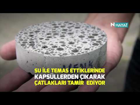 N Hayat...Kendini tamir eden beton