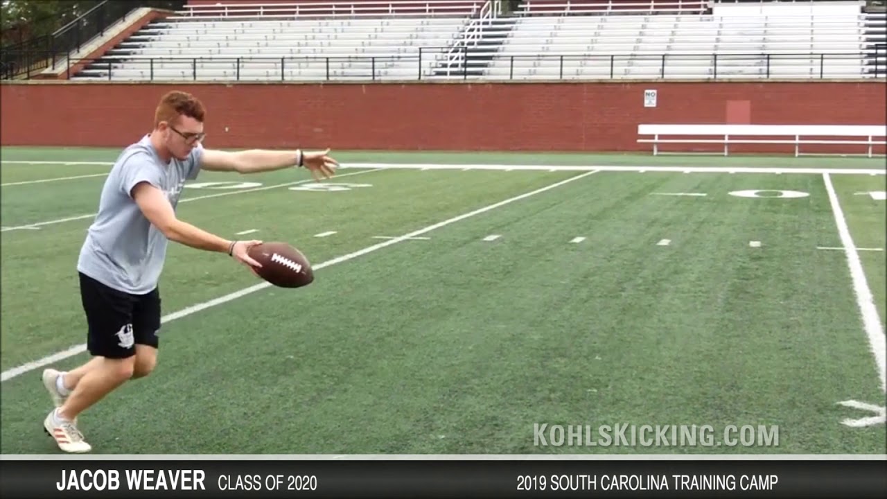 Jacob Weaver 2019 South Carolina Training Camp - YouTube
