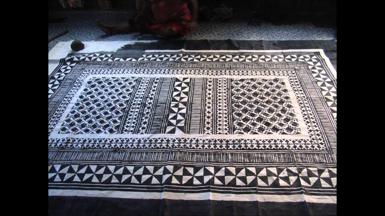 WOODCLOTH making, Tapa stories. documentary - YouTube