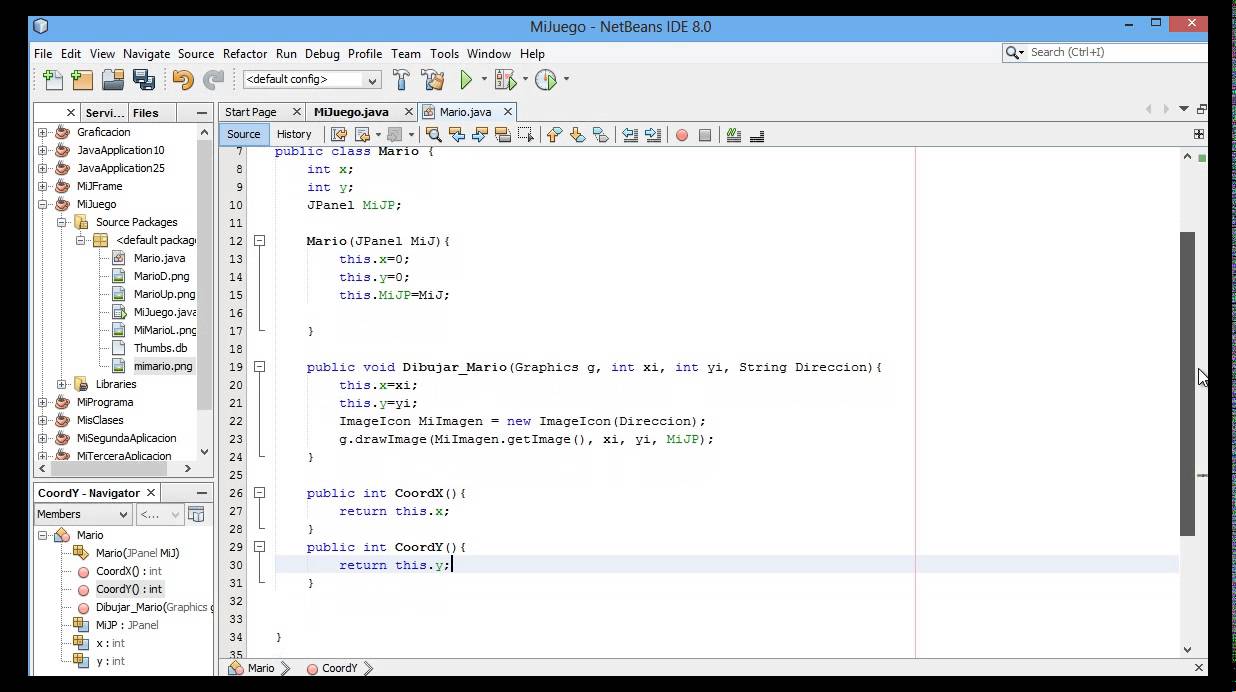 Java 09- Movimiento por teclado - YouTube