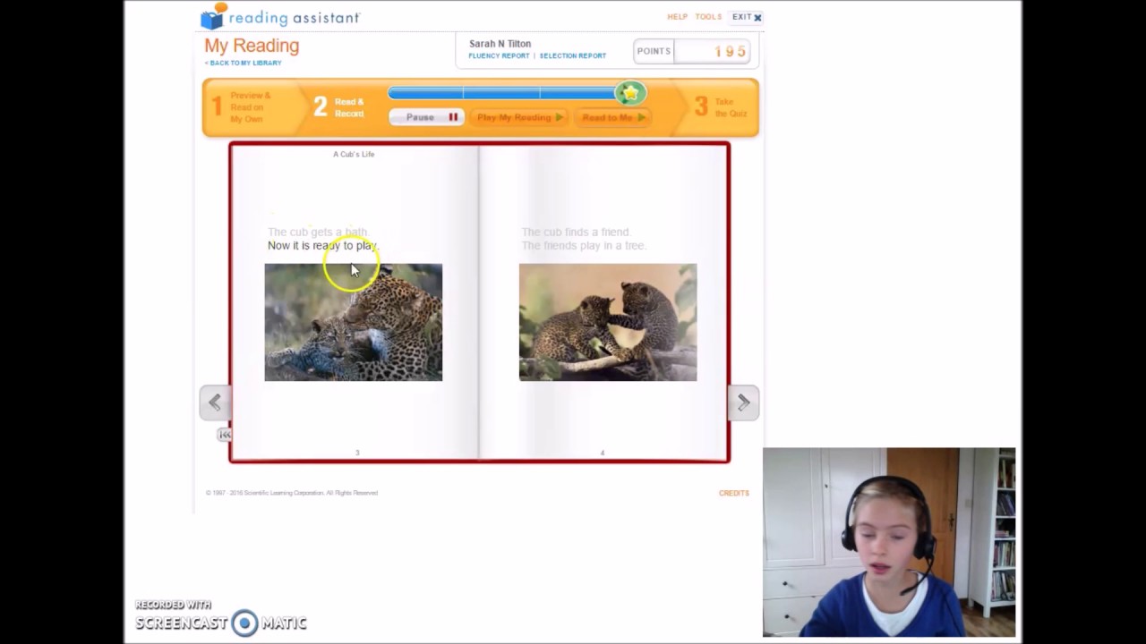 Ukázka programu Reading Assistant - YouTube