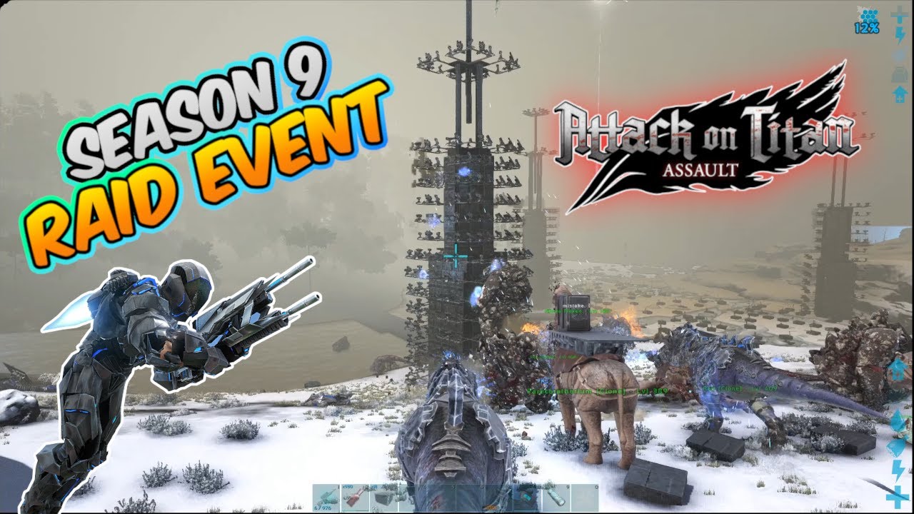 Season 9 Alpha Base Raid Event - YouTube
