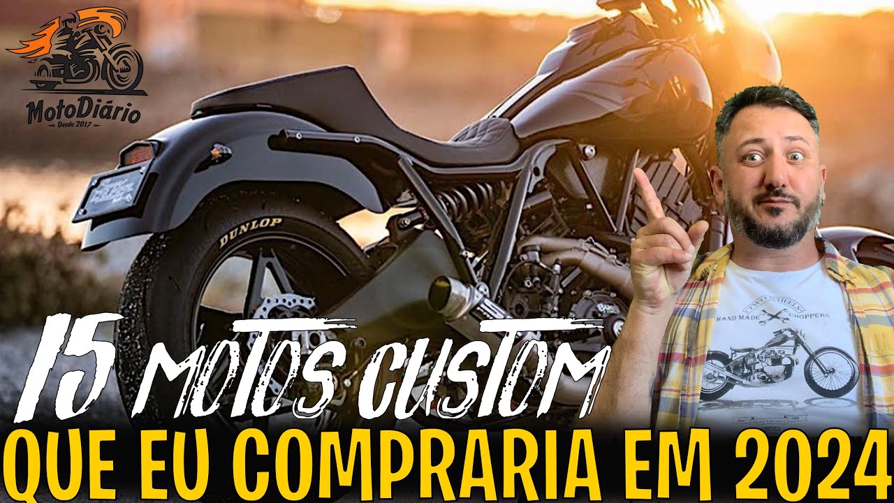 15 motos custom que eu COMPRARIA em 2024 - YouTube