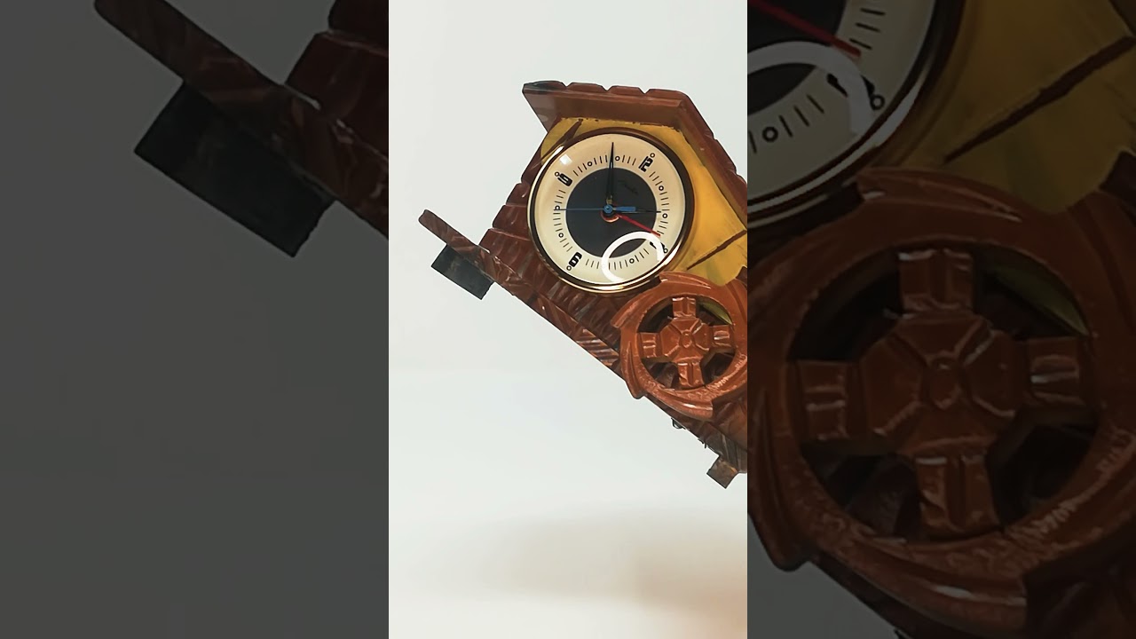 Meiko Tokei musical water mill clock - YouTube