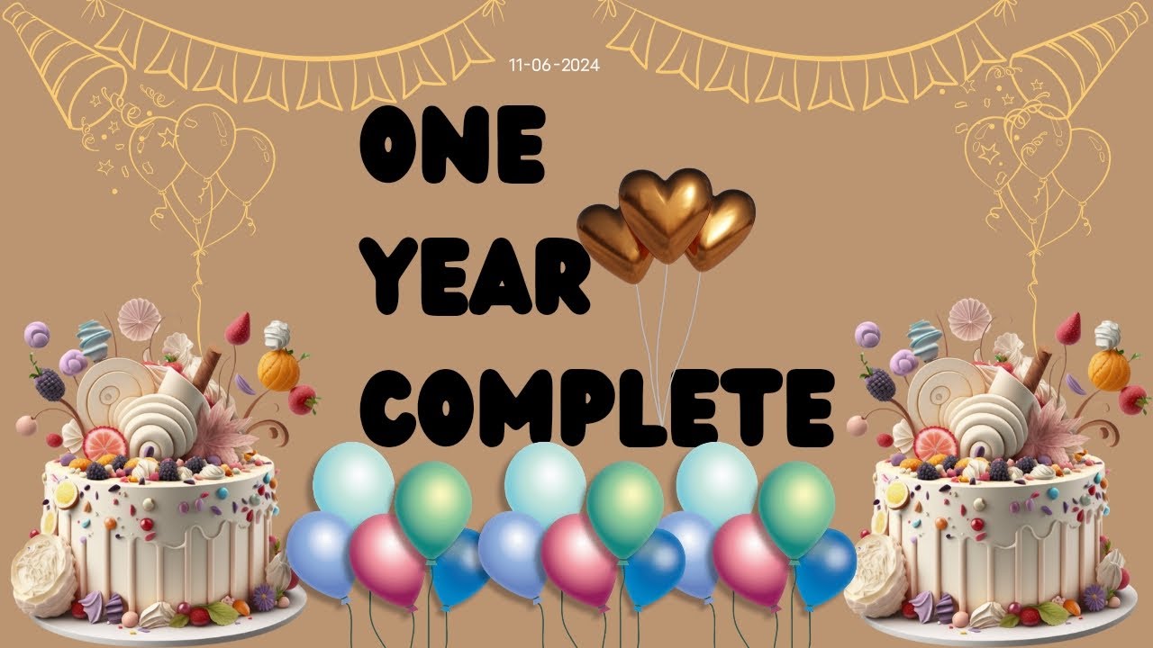 One Year Complete🙈🎂Celebration🎉 #funnyvlog #birthdaycelebration # ...