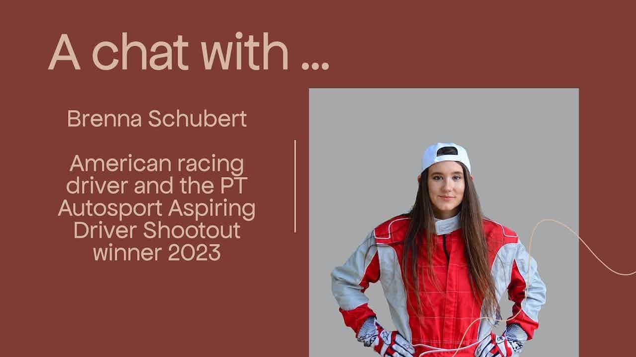 A chat with ... Brenna Schubert, racing driver - YouTube