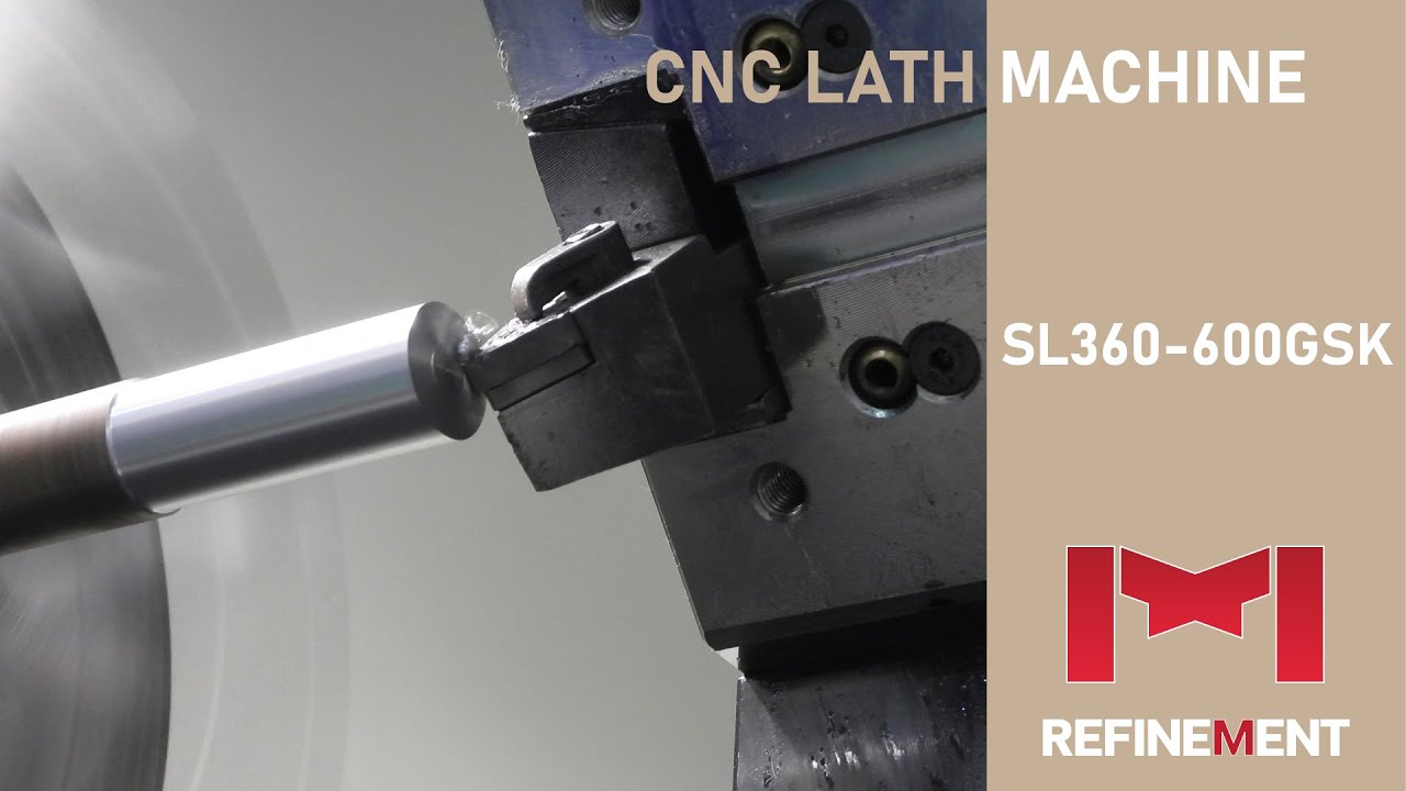 CNC Lathe SL360-600GSK - YouTube