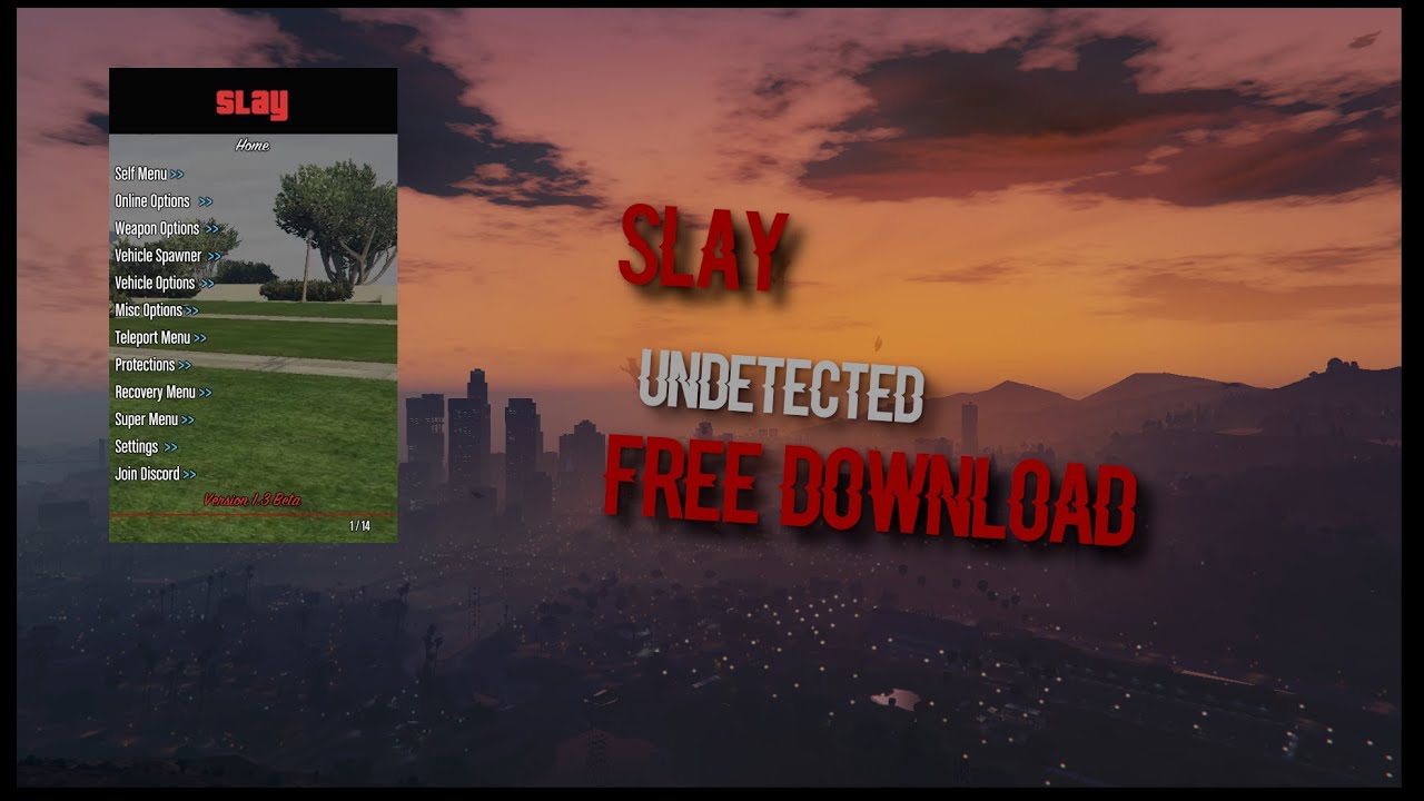 GTA V Online PC 1.50 | Slay NEW FREE MOD MENU | Full Recovery ...