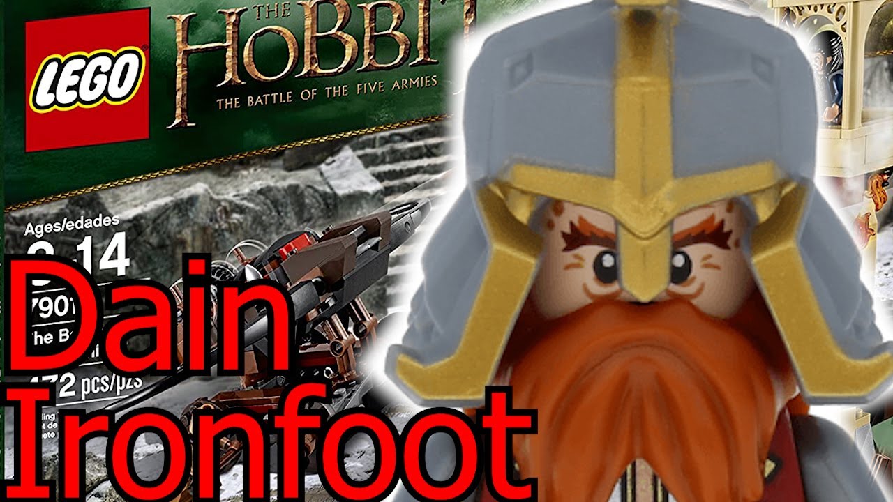 Dain Ironfoot! Hobbit Lego 79017 Review: Day 90 of making a video until ...