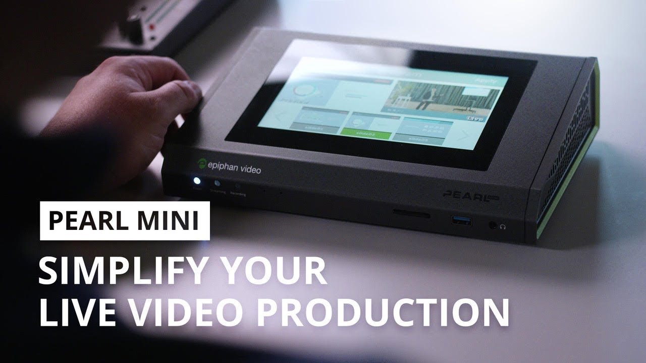 Pearl Mini - Simplify your live video production - YouTube
