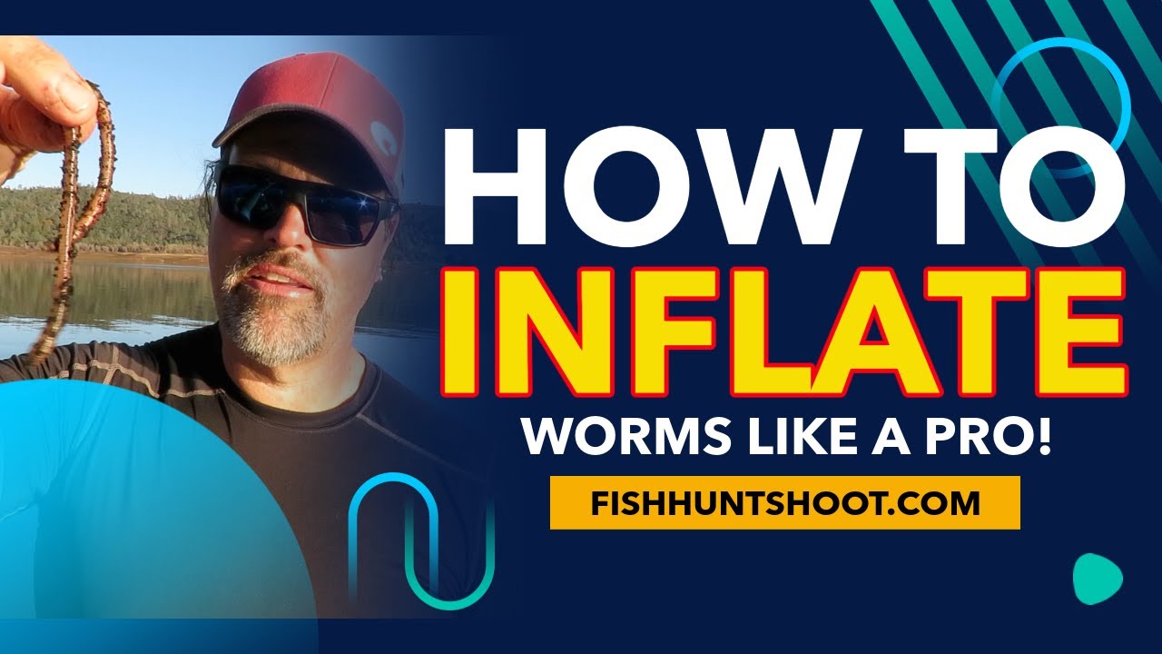 How To Fish Inflated Worms For Trout - YouTube