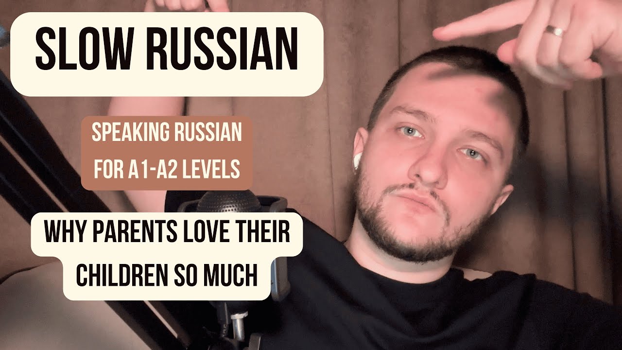 Learn Russian Easily | Slow & Clear Russian for A2-B1 with English and ...