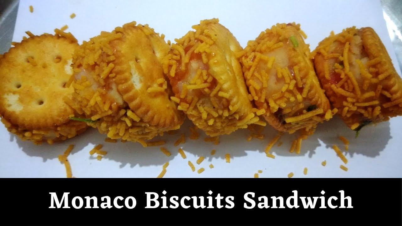 Monaco Biscuits Sandwich | quick snacks | kid's special | starters ...