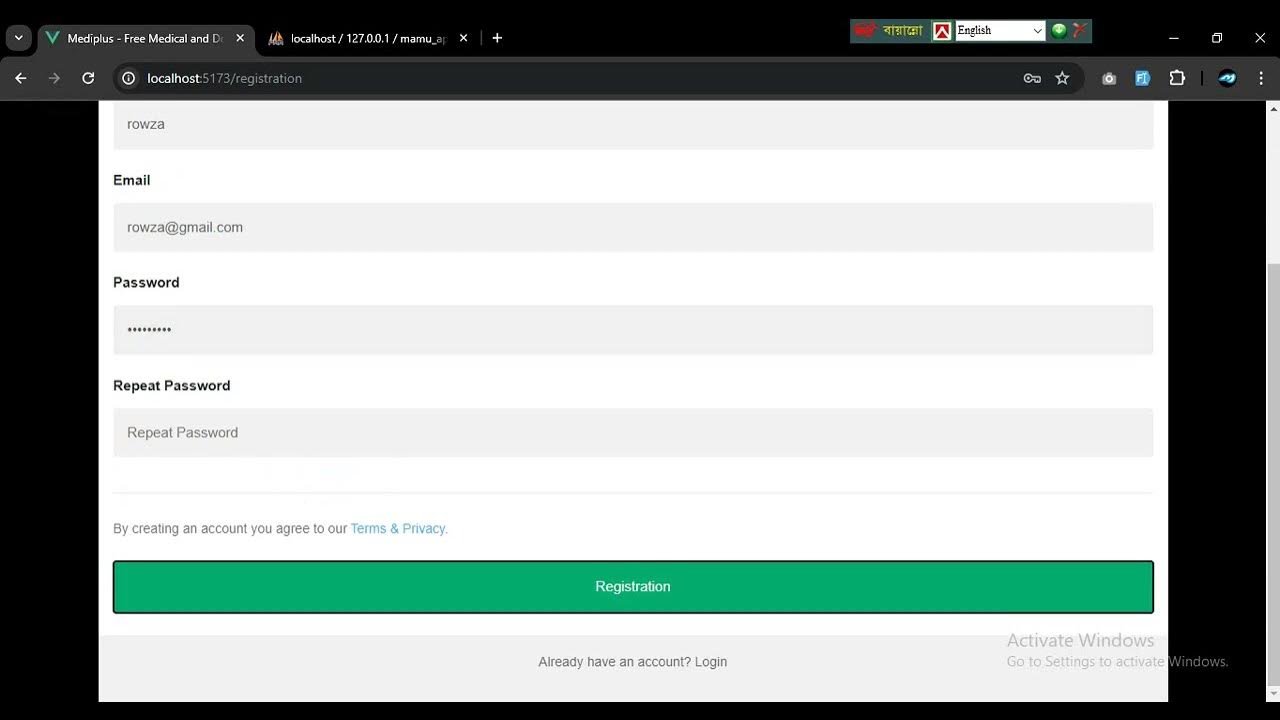 61 || Demo Class || Login Registration Form Restful Api Using Laravel and Vue Bangla Tutrial ...