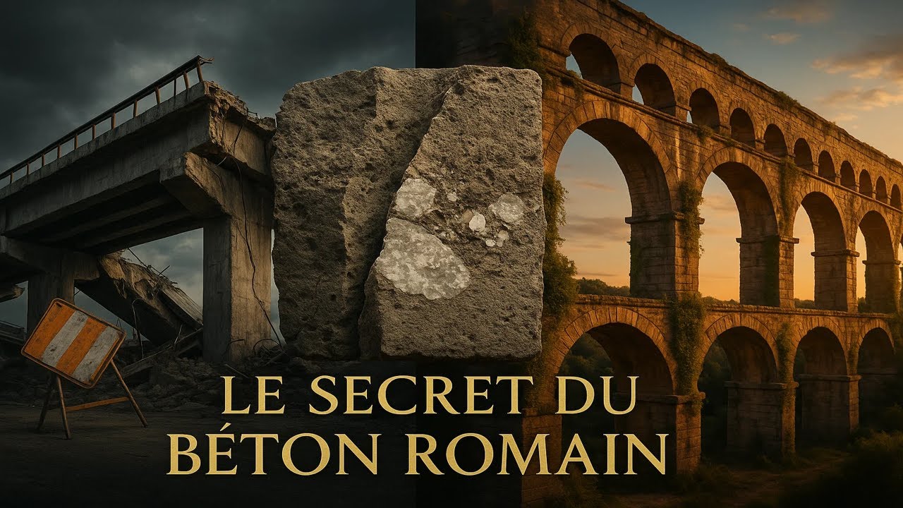Le béton romain : plus solide que le nôtre ? Le secret enfin découvert ...