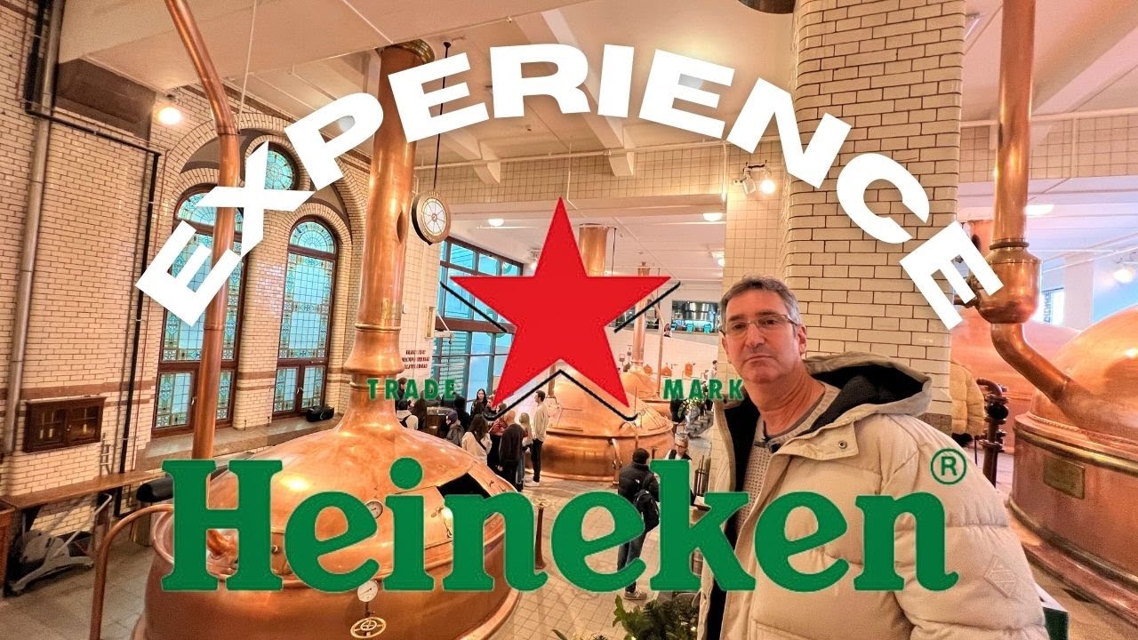 Full Tour of Beer Factory HEINEKEN EXPERIENCE in AMSTERDAM - YouTube