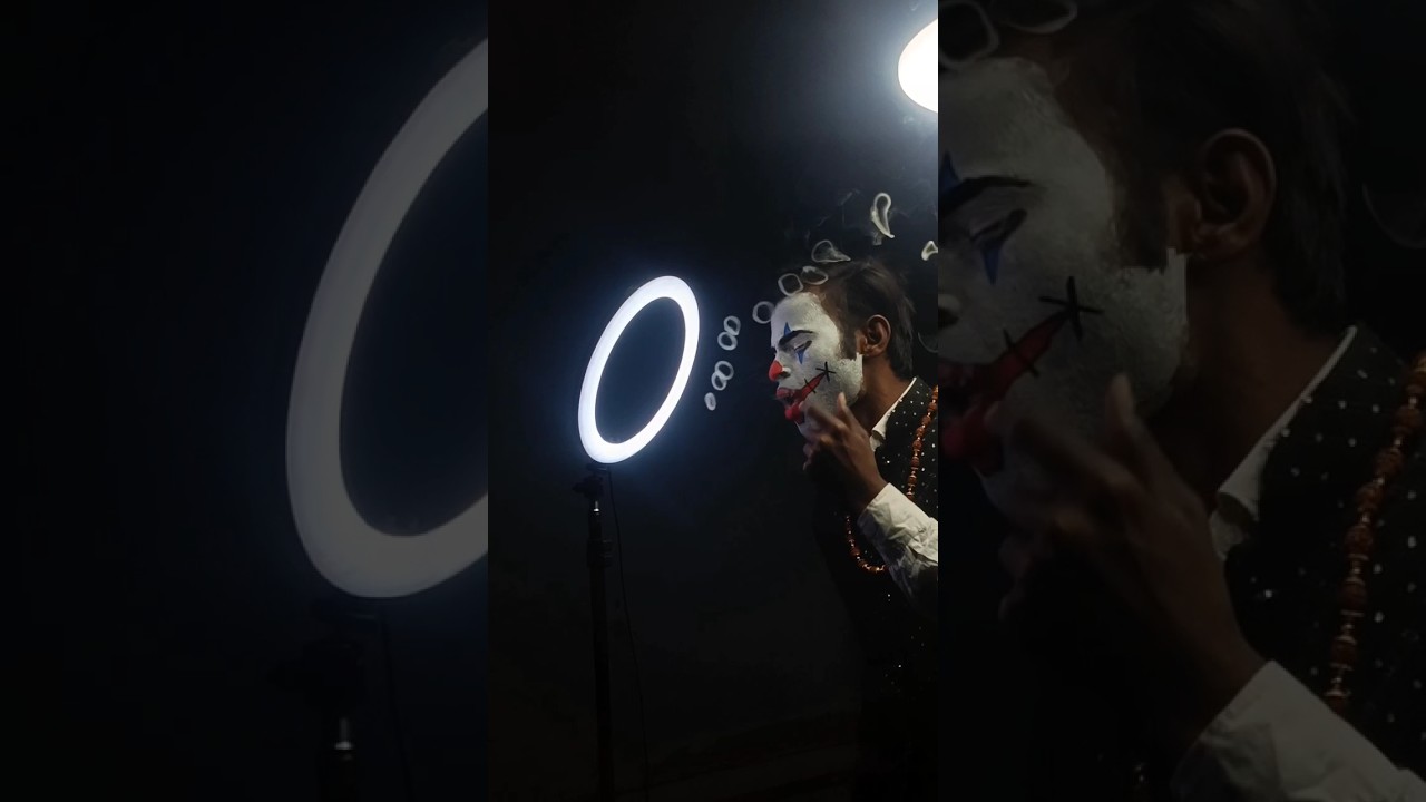 smoking rings joker🤡..#viralvideo #youtubeshorts #ring #jokershorts # ...