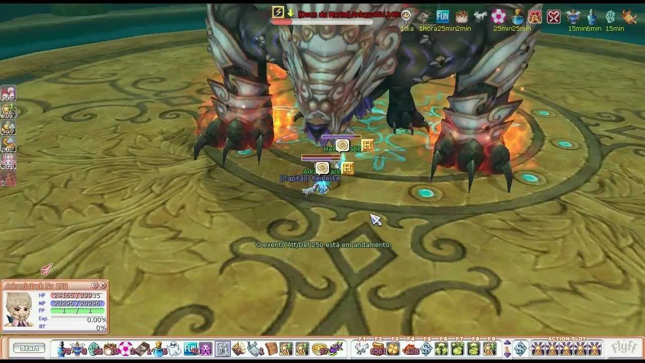 Flyff Br ArkanjuJack Exilio do Ankou - Guild RaGe - YouTube