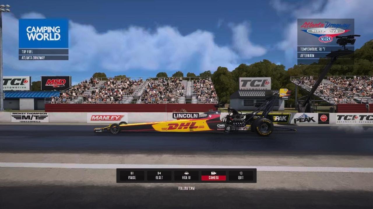 NHRA Championship Drag Racing: Speed For All FULL THROTTLE RACE •PS5 ...