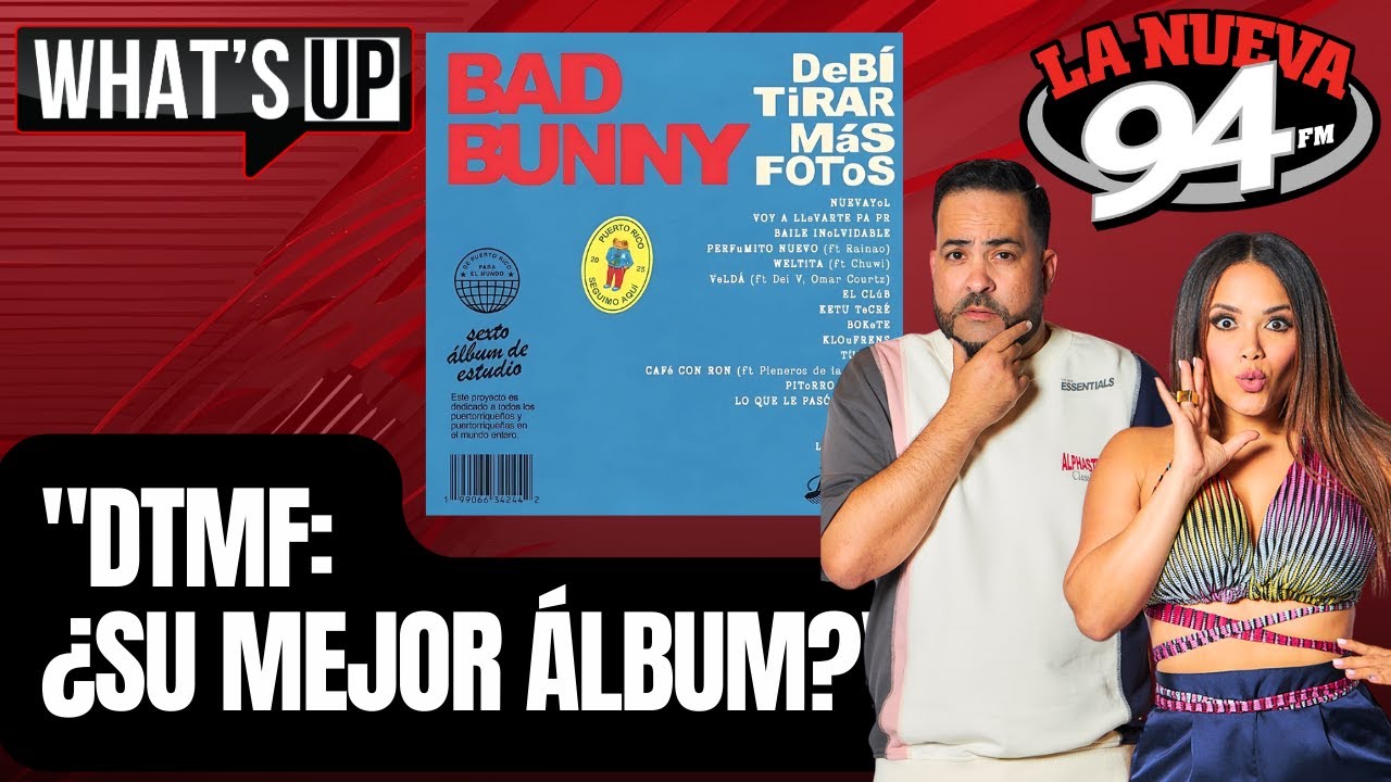 Reaccionamos al nuevo álbum "DTMF" de Bad Bunny - YouTube