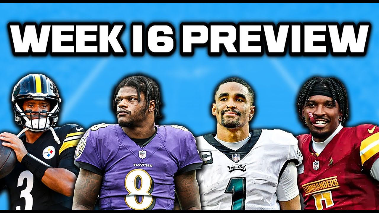 NFL Week 16 Preview - YouTube
