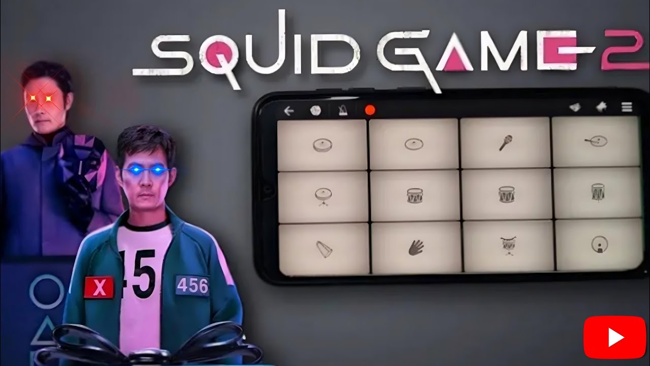 SQUID GAME (THEME) IN WALKBAND #squidgame - YouTube
