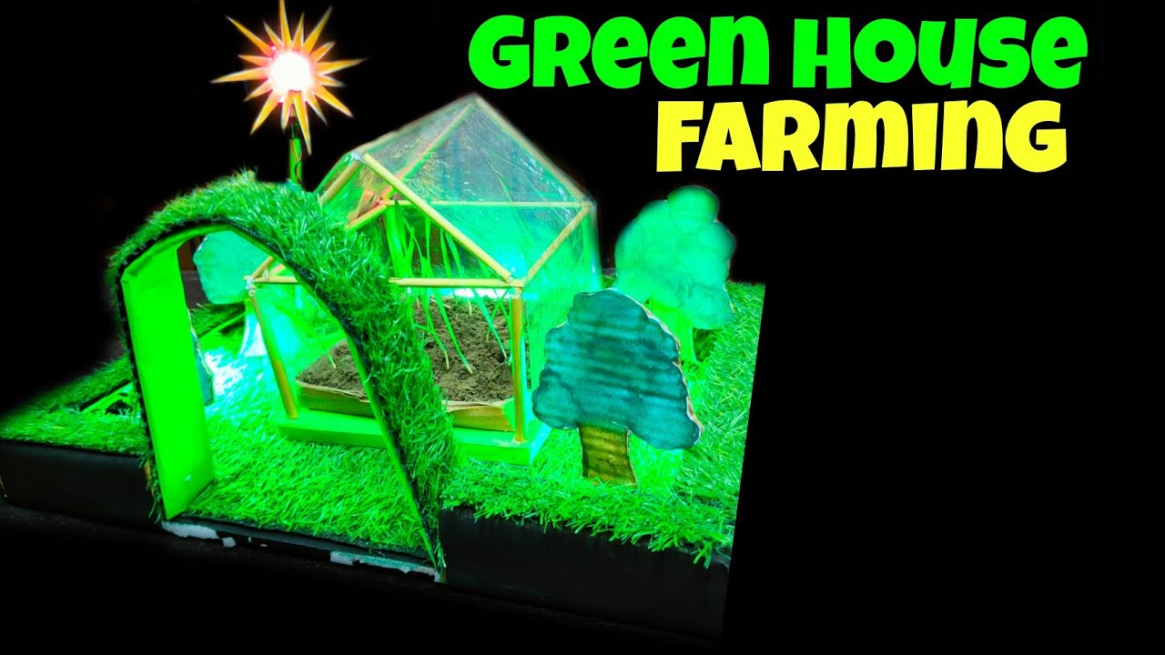 greenhouse effect working model exhibition| greenhouse science project ...