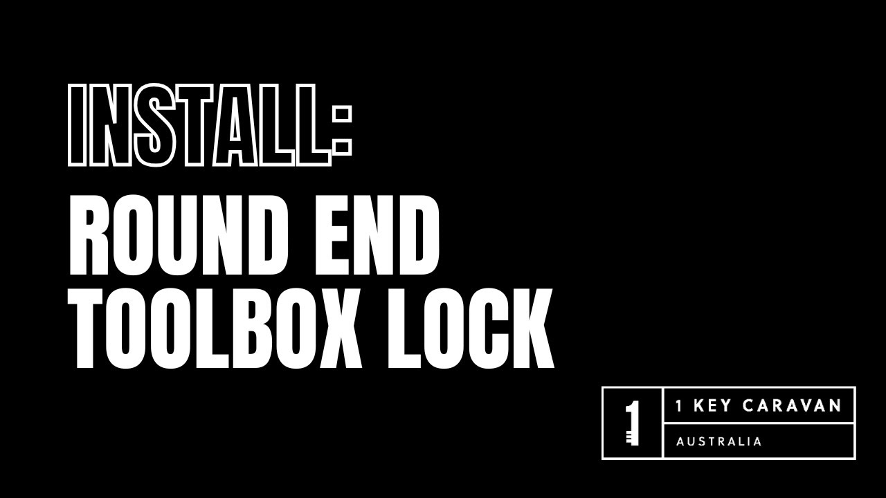 INSTALL: Round End Toolbox Compression Install - YouTube