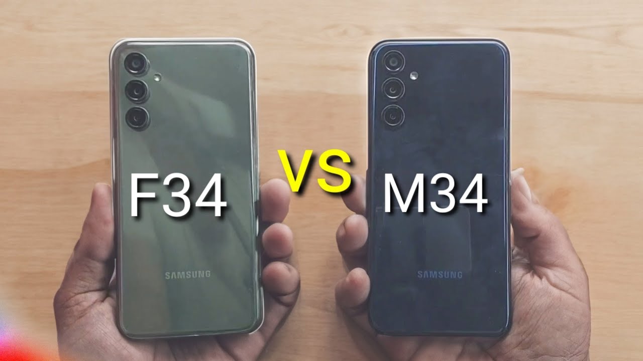 Samsung Galaxy F34 vs Galaxy M34 Speed Test Comparison? F34 vs ME - YouTube