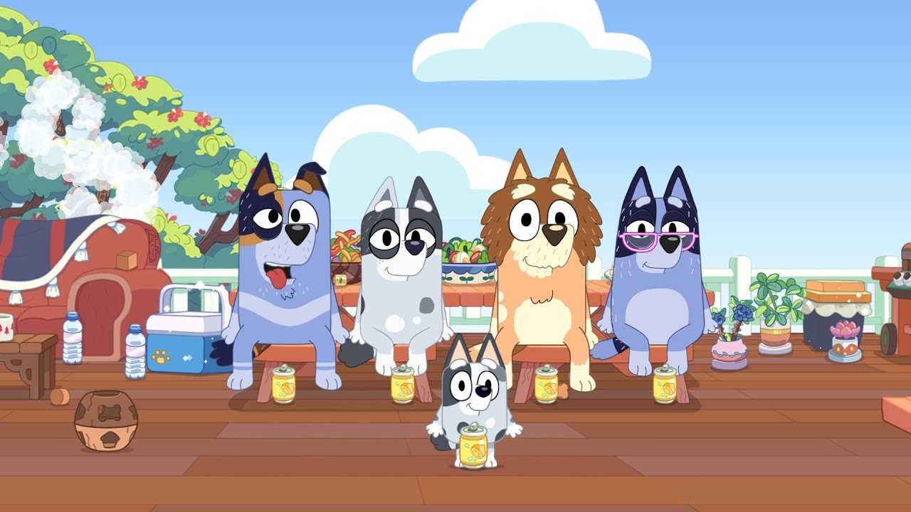 Bluey : Lemonade soft drinks Party of Christmas 04 - YouTube