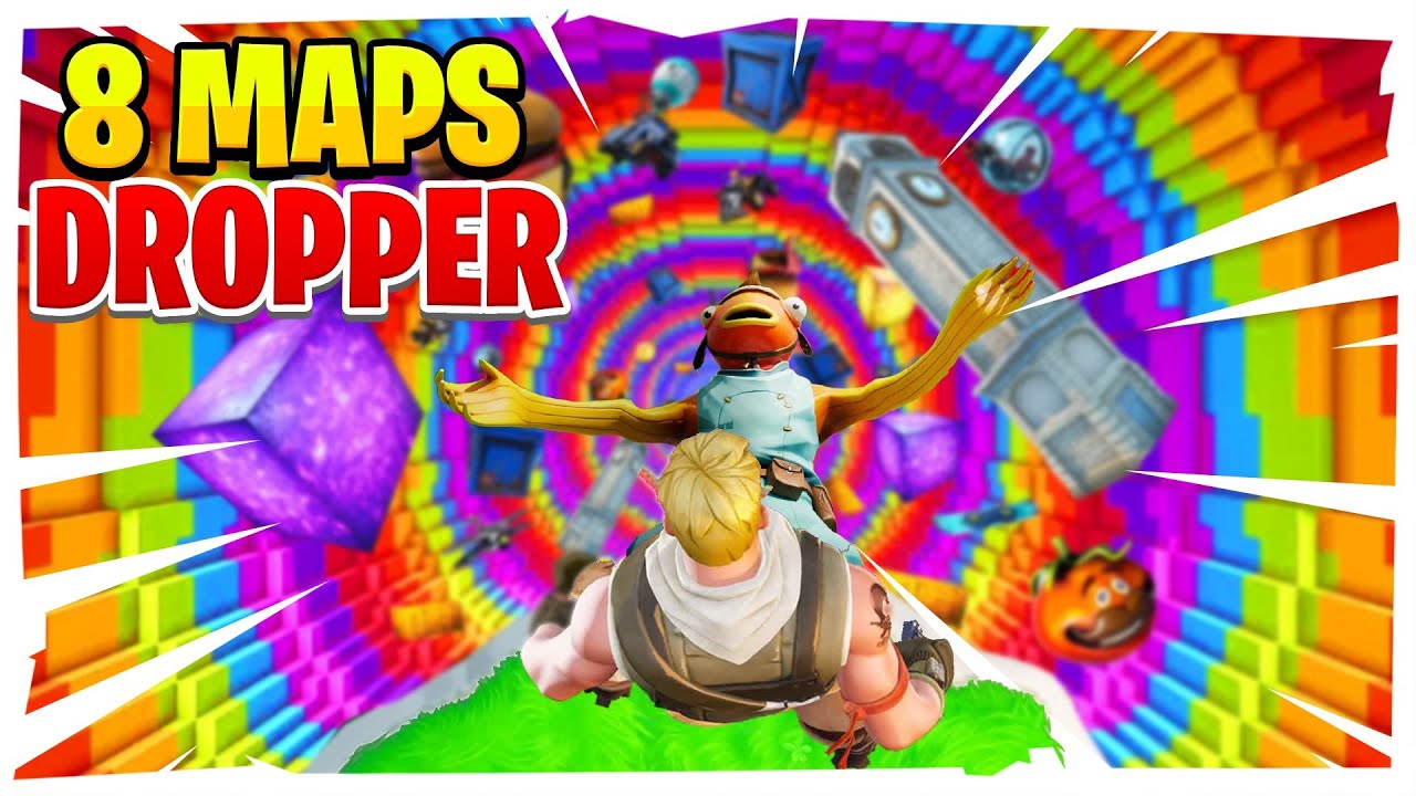 👀 best 8 DROPPER maps in Fortnite 2024! - DROPPER Fortnite Code 👾 - YouTube