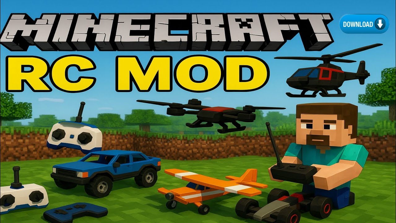 Minecraft Remote Control Toys Mod 🔥 - YouTube