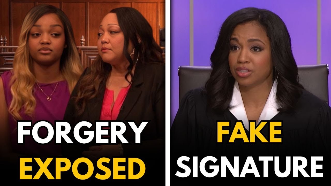 That Signature Is FAKE! — Judge Faith’s Next Move SHOCKS Everyone - YouTube