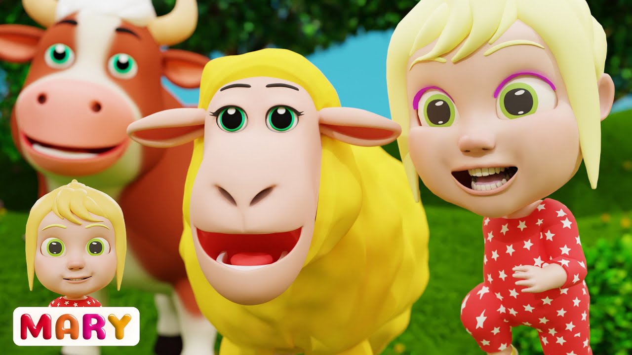 Little Bo Peep Mary Nursery Rhymes & Kids Songs - YouTube