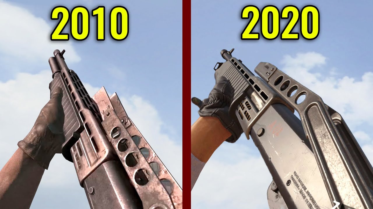 COD Black Ops 2010 vs Black Ops 2020 - Weapons Comparison - YouTube