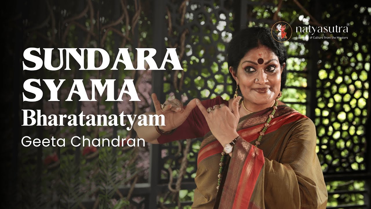Sundara Syama... Devotional Surdas Bharatanatyam Padam Demonstration by ...