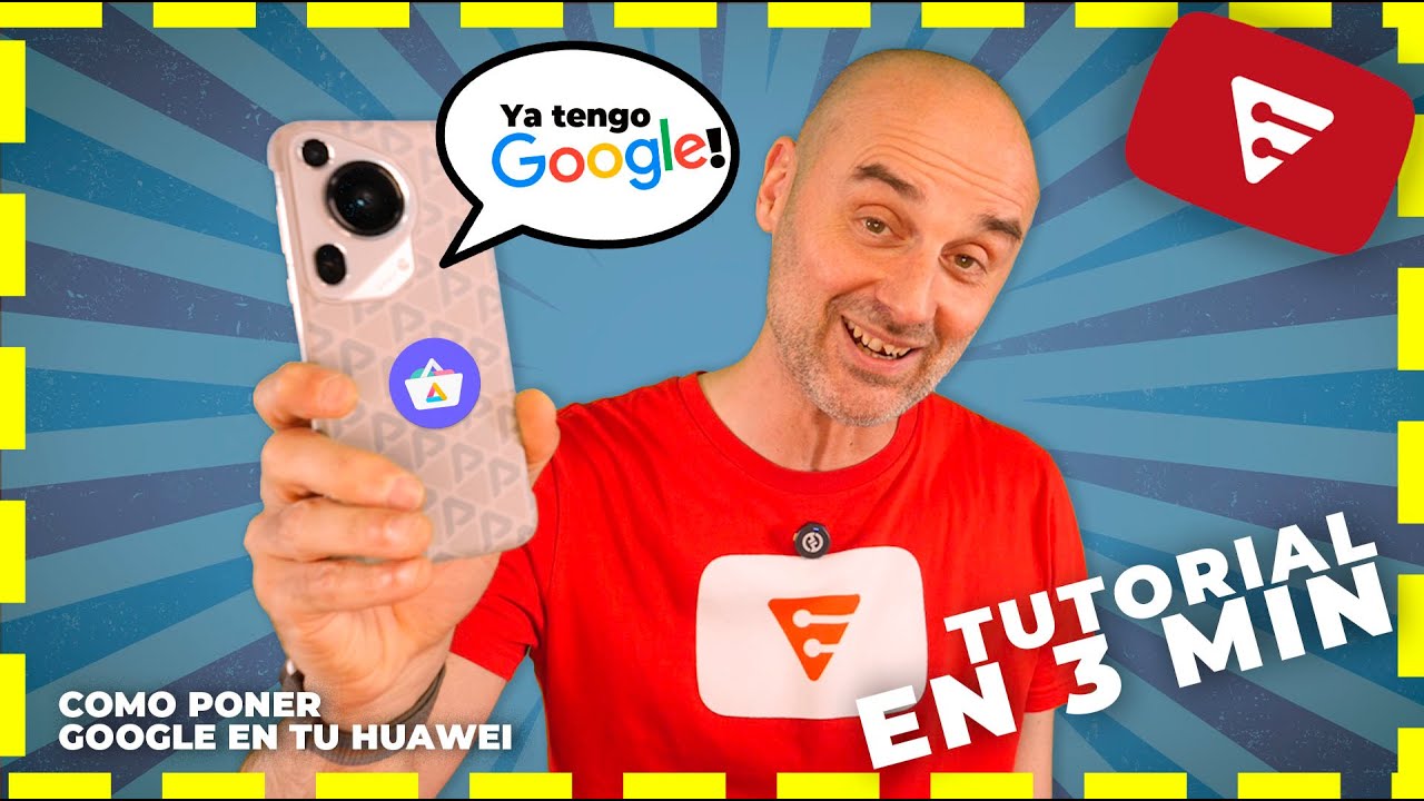 GOOGLE VUELVE A LOS TELÉFONOS HUAWEI ‼️ Tutorial 3 minutos: Como poner ...