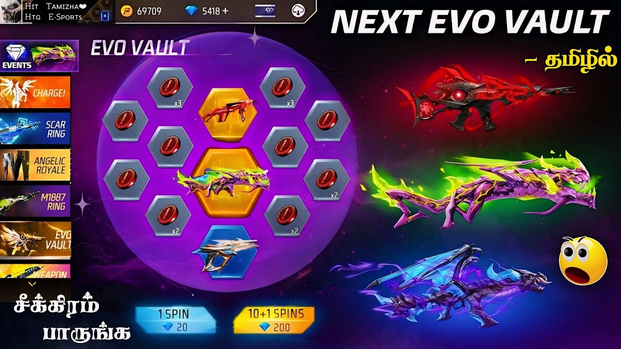 NEXT EVO VAULT EVENT 100% CONFIRM 🥳 BIG EVO GUNS RETURN 😮 AK + M1014 ...