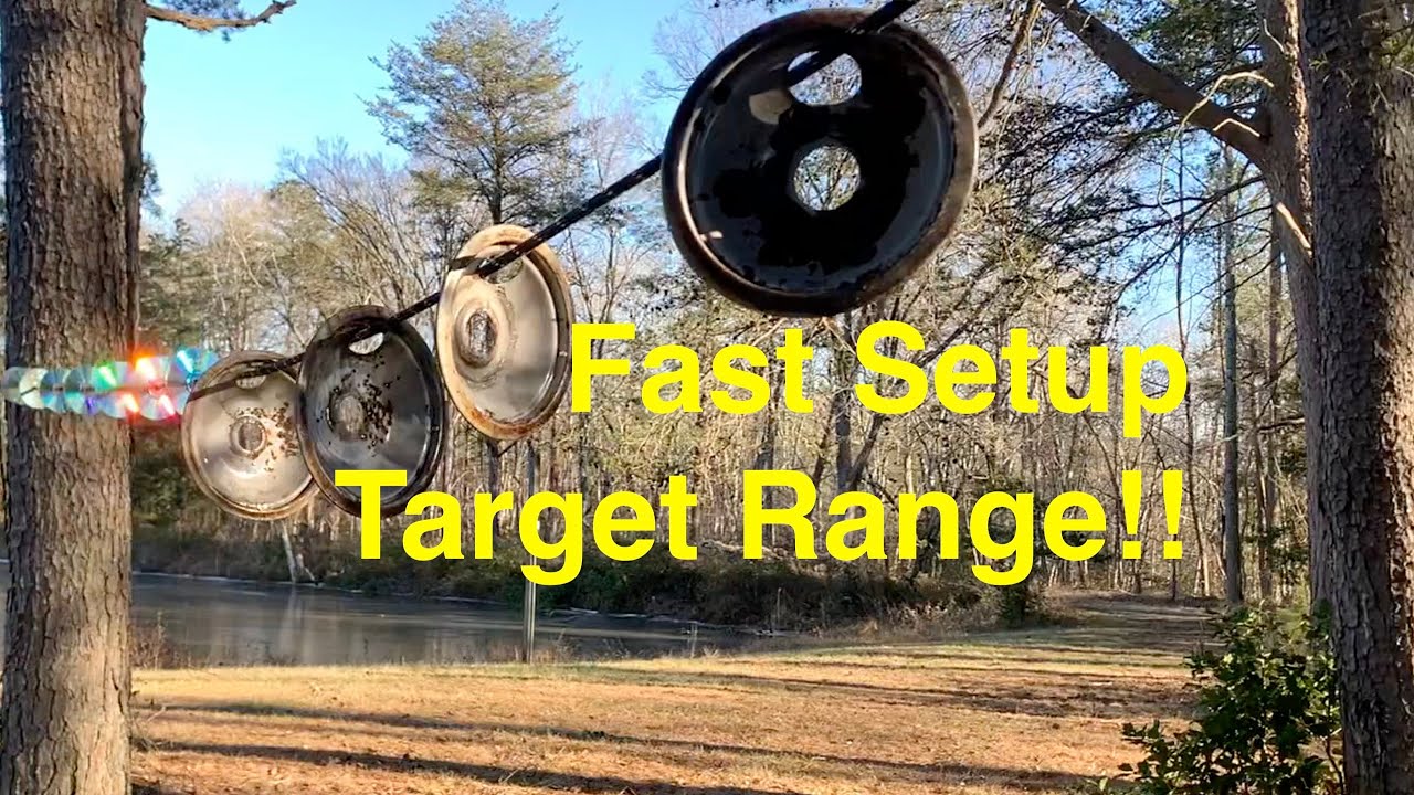 DIY Portable Target Range - YouTube