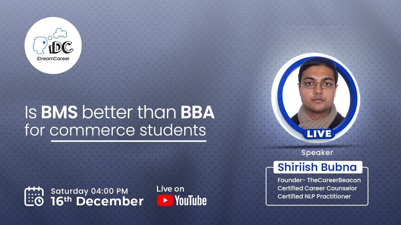 BMS or BBA: Which Business Degree is Better? | Weekly Career Class ...