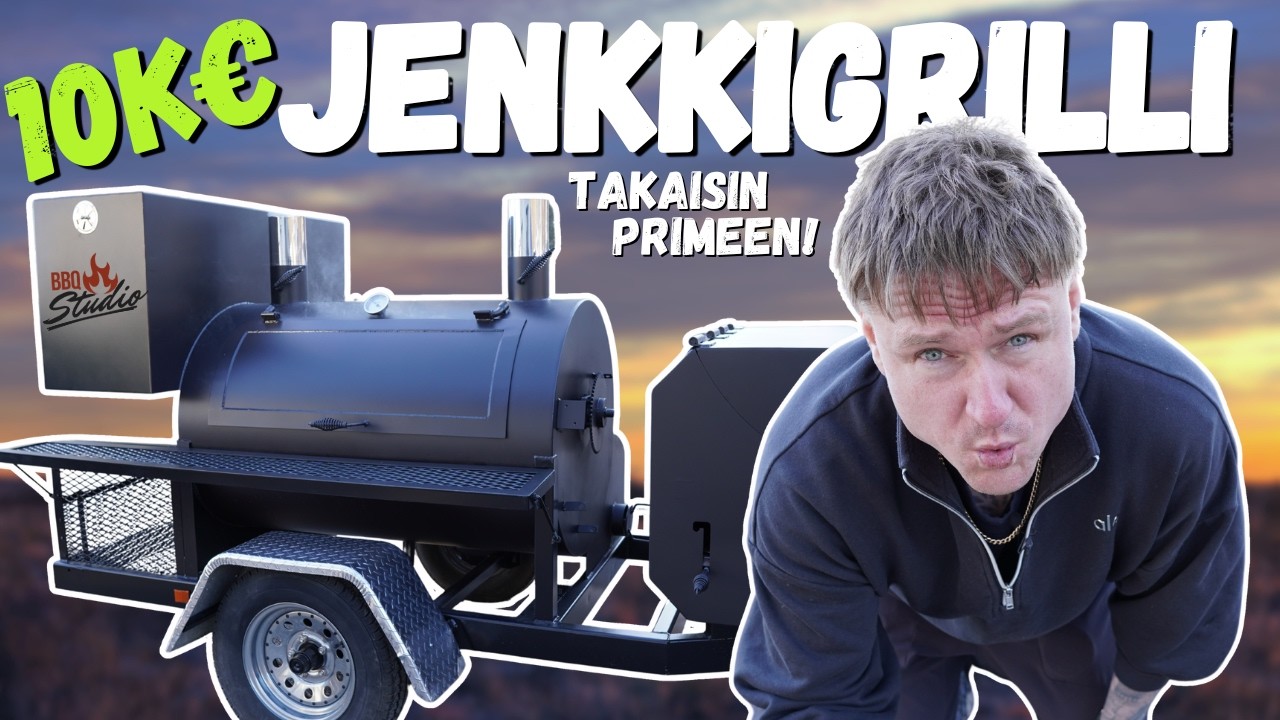 KUNNOSTIN TEXASILAISEN 10 000€ BBQ-SMOKERIN - SAATIINKO SIITÄ VIELÄ ...