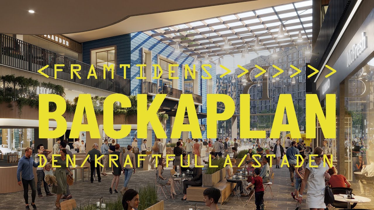 Vi som bygger Framtidens Backaplan: Skandia Fastigheter - YouTube