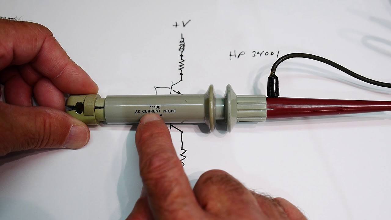 #558 HP 1110B Clip-on Current Probe - YouTube