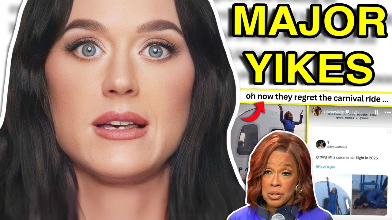 KATY PERRY MAJOR REGRETS ... space drama continues - YouTube